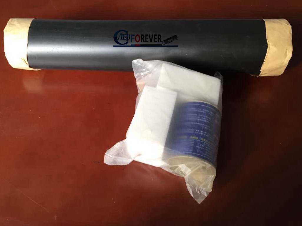 Heat Shrink Sleeves With Closure Patch And Epoxy Primer A B For Pipe ...