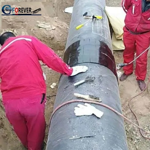 Cross Linked PE Backing Heat Shrink Sleeves With Hot Melt Adhesive For ...